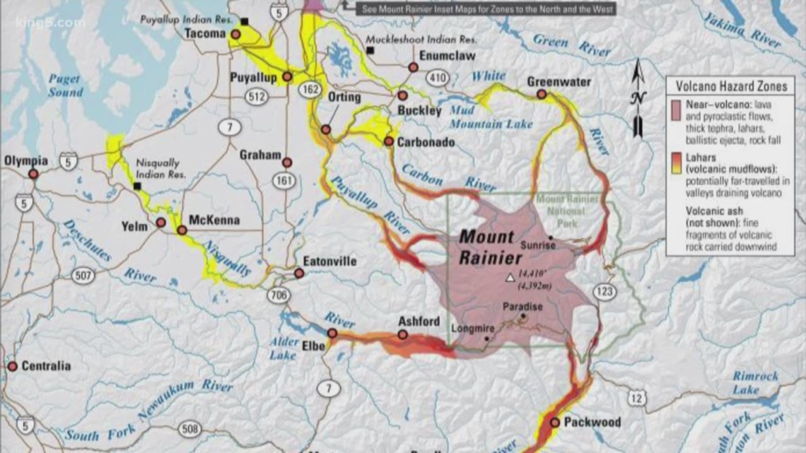 Volcanic hazards at Mount Rainier | king5.com