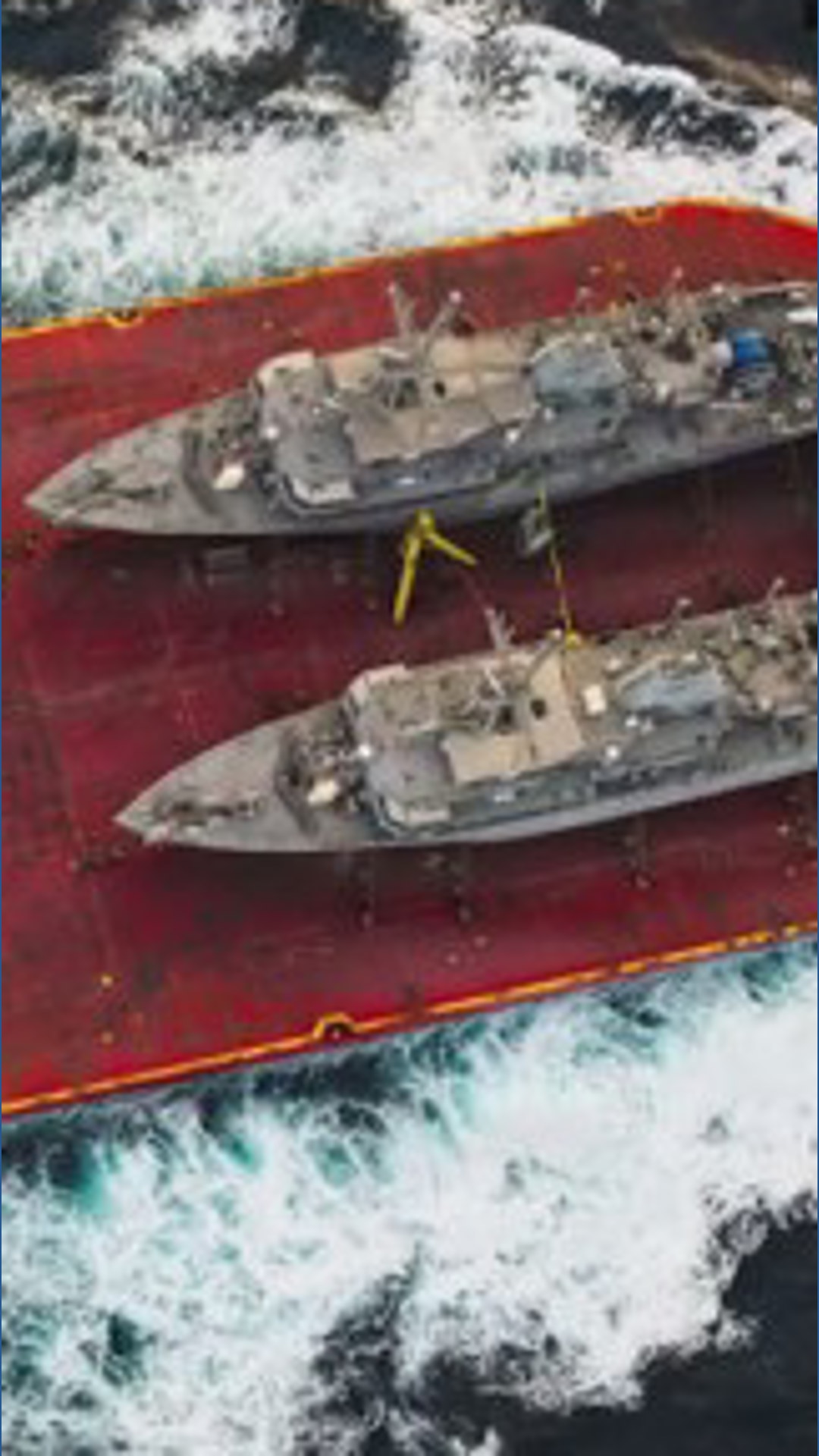 U.S. Navy vessels targeting Iranian mine-laying ships | king5.com