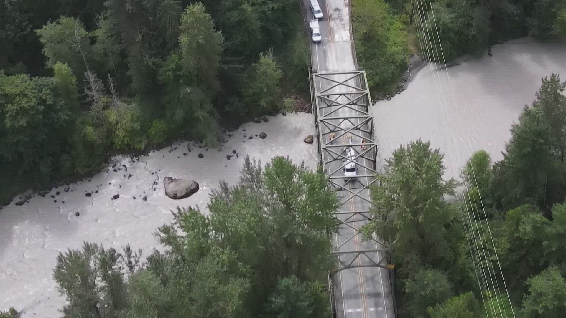 White River Bridge remains closed ahead of start of school | king5.com