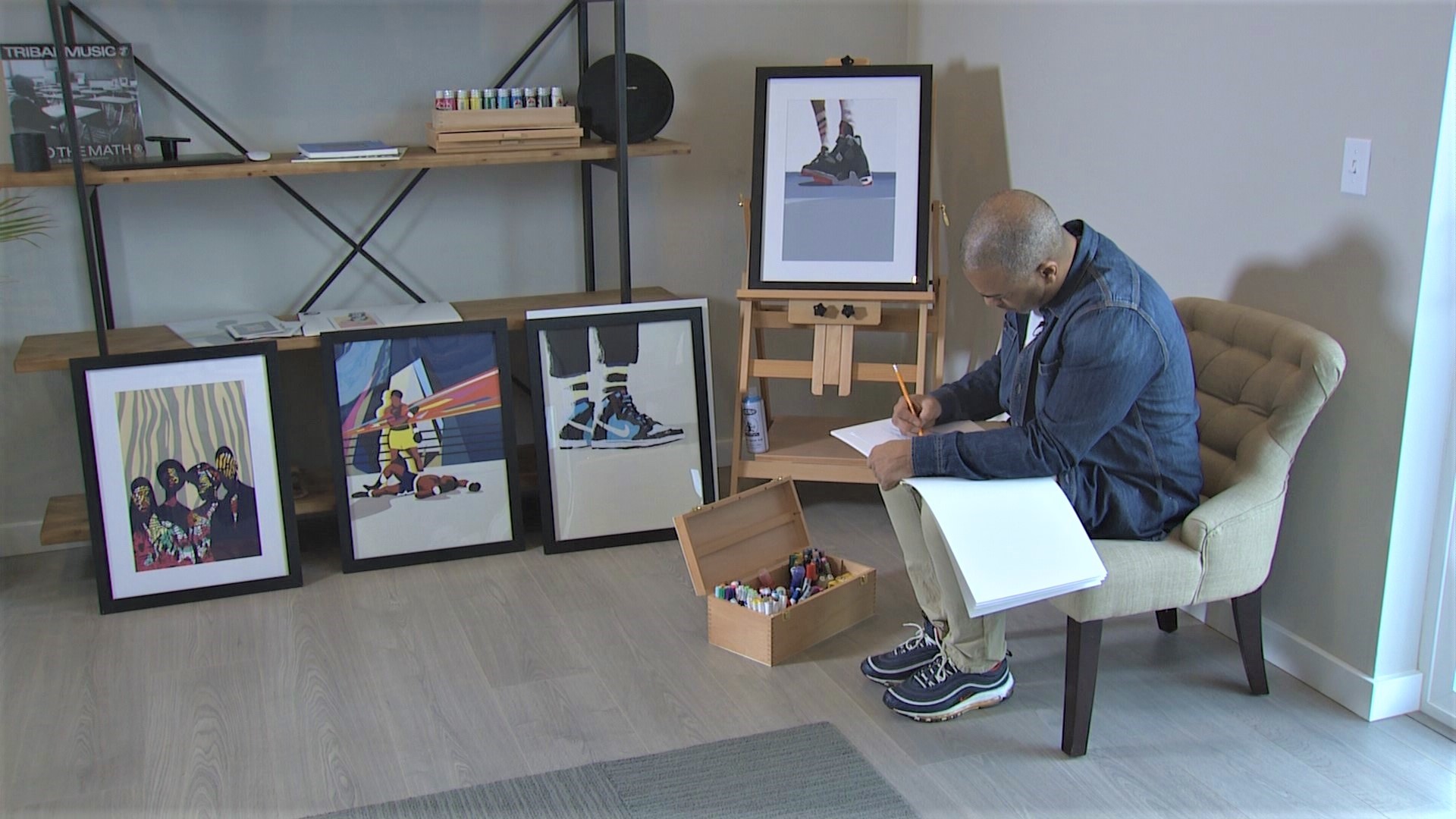 Seattle artist 'Creative Lou' blends genres to create eye-catching ...