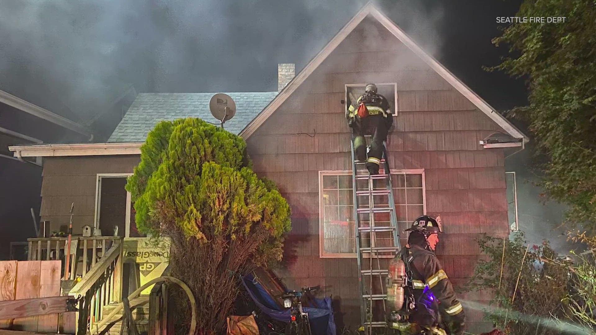 2 people injured in house fire near Seattle's Green Lake neighborhood ...