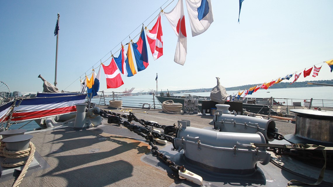 5 things to know about touring Navy ships during Seattle Fleet Week | king5.com