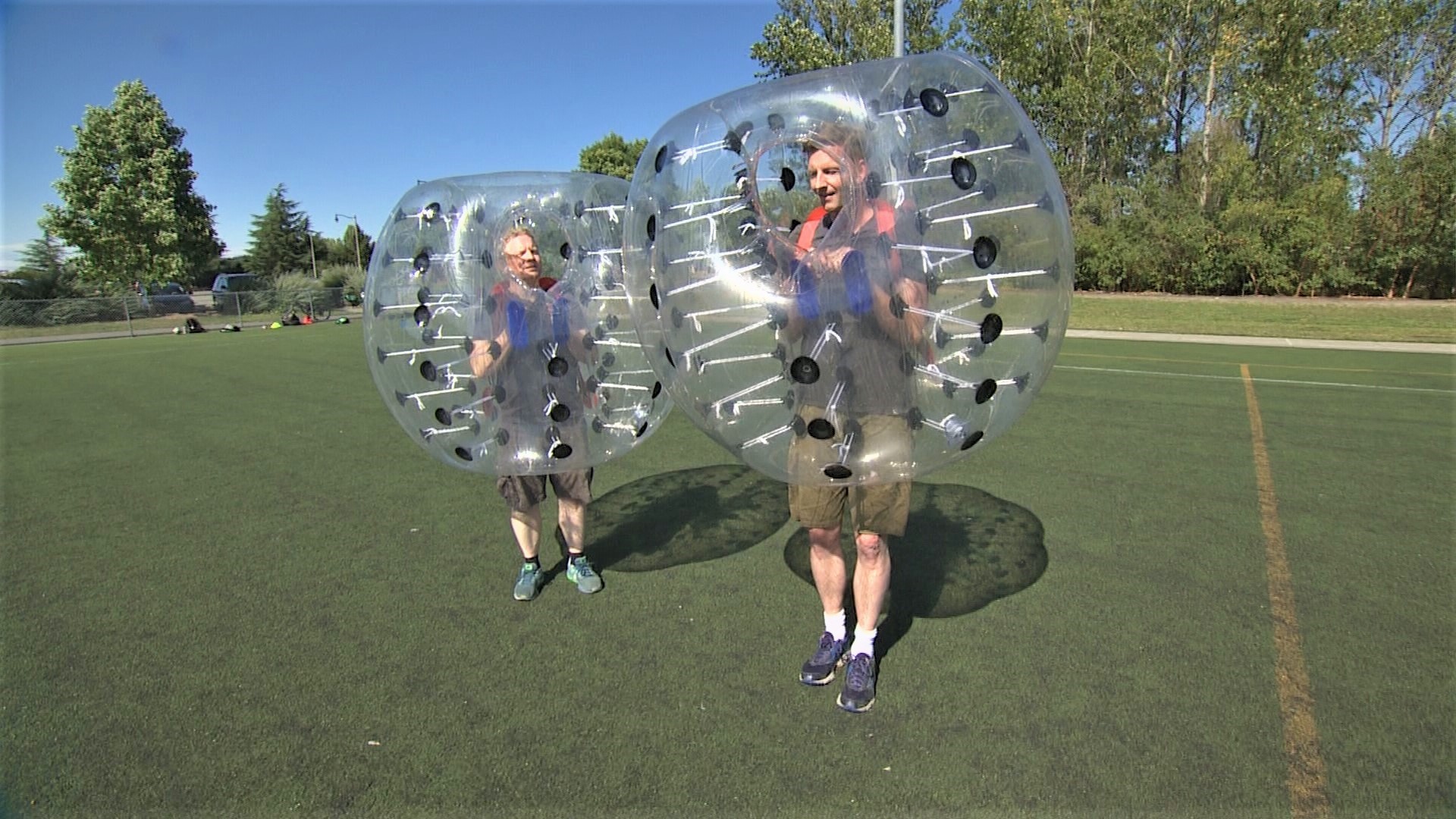 Suit up for ridiculous fun with Seattle Bubble Soccer - Field Trip ...