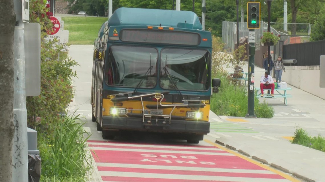 New bus lane and stop provides riders better, safer access to U ...