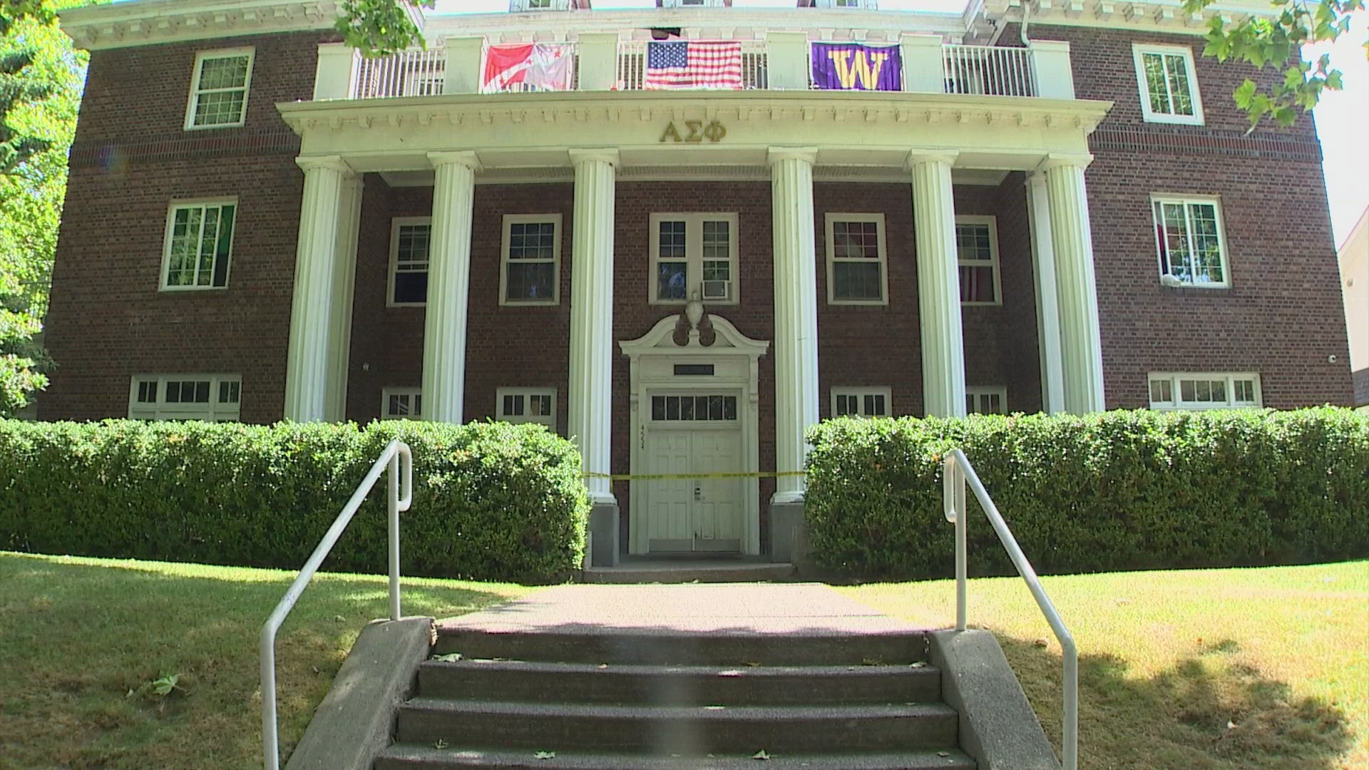 Fire crews respond to Greek Row after fireworks are thrown near UW ...