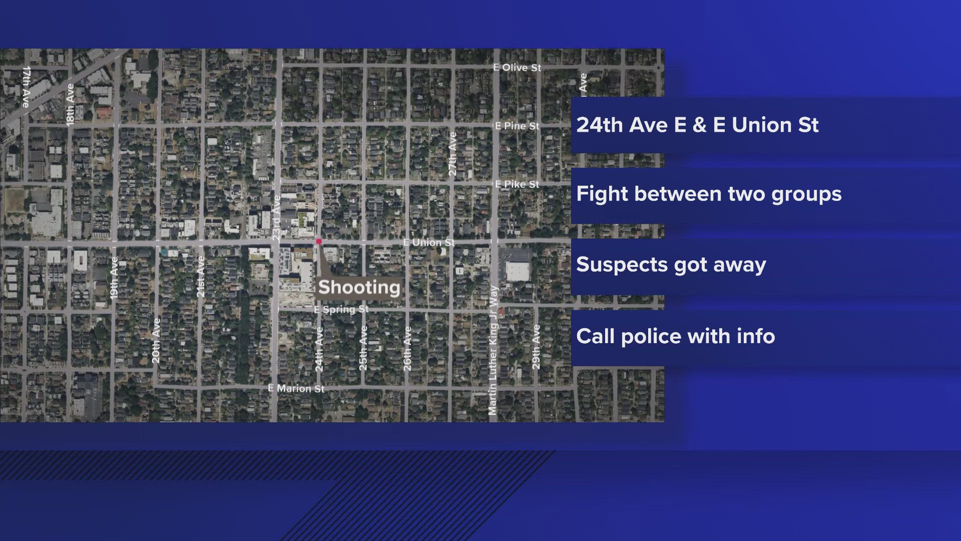 Seattle police investigate Central District shooting | king5.com