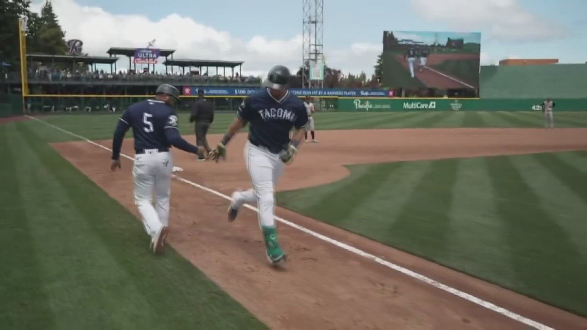 Cal Raleigh homers twice in Tacoma rehab start | king5.com