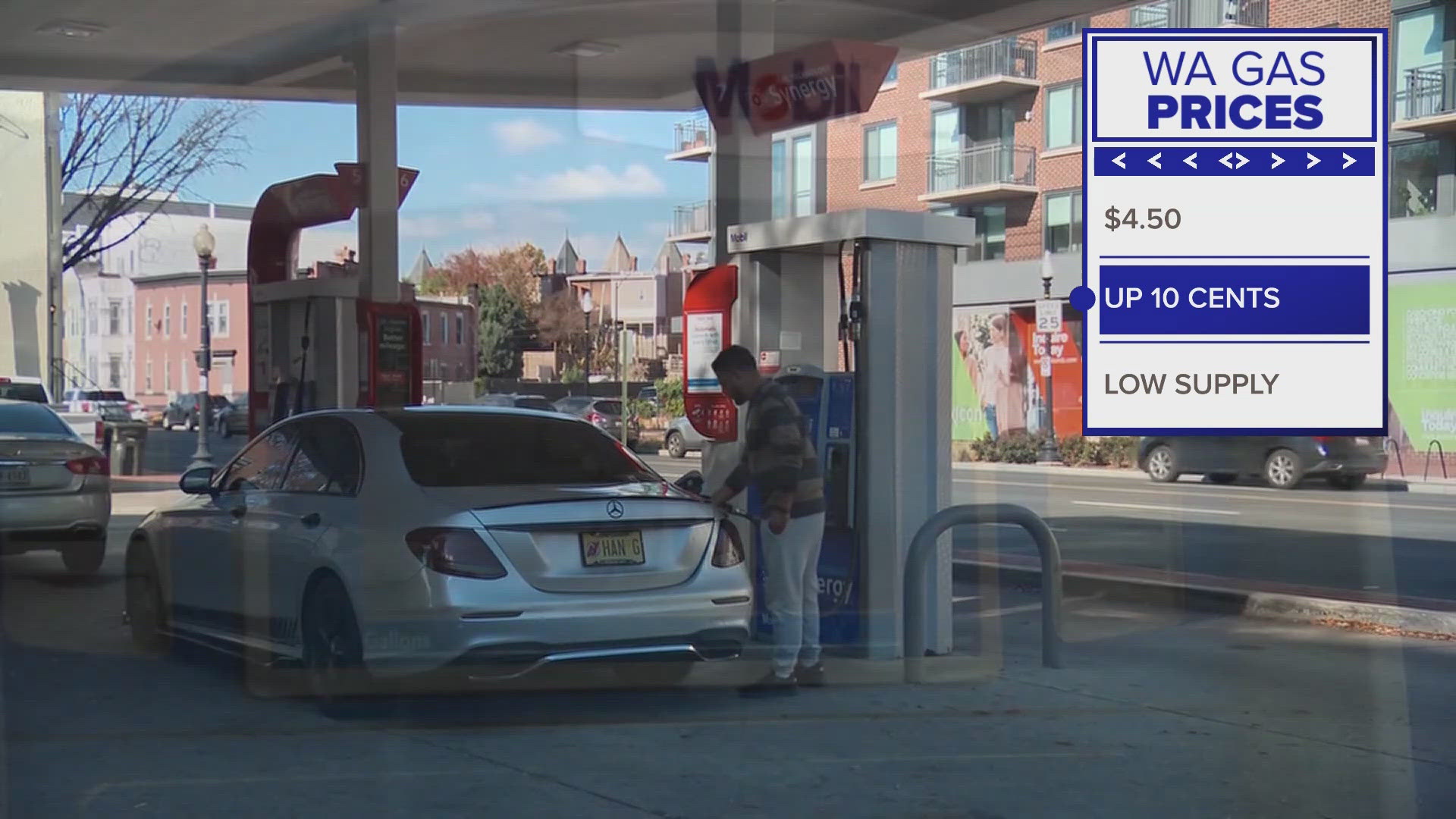 Washington gas prices hit 2025 high: $4.50 per gallon | king5.com