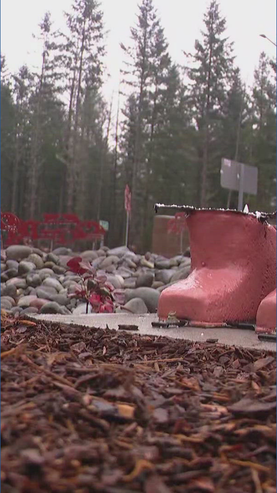 Native American welcome figures vandalized at Nisqually State Park ...