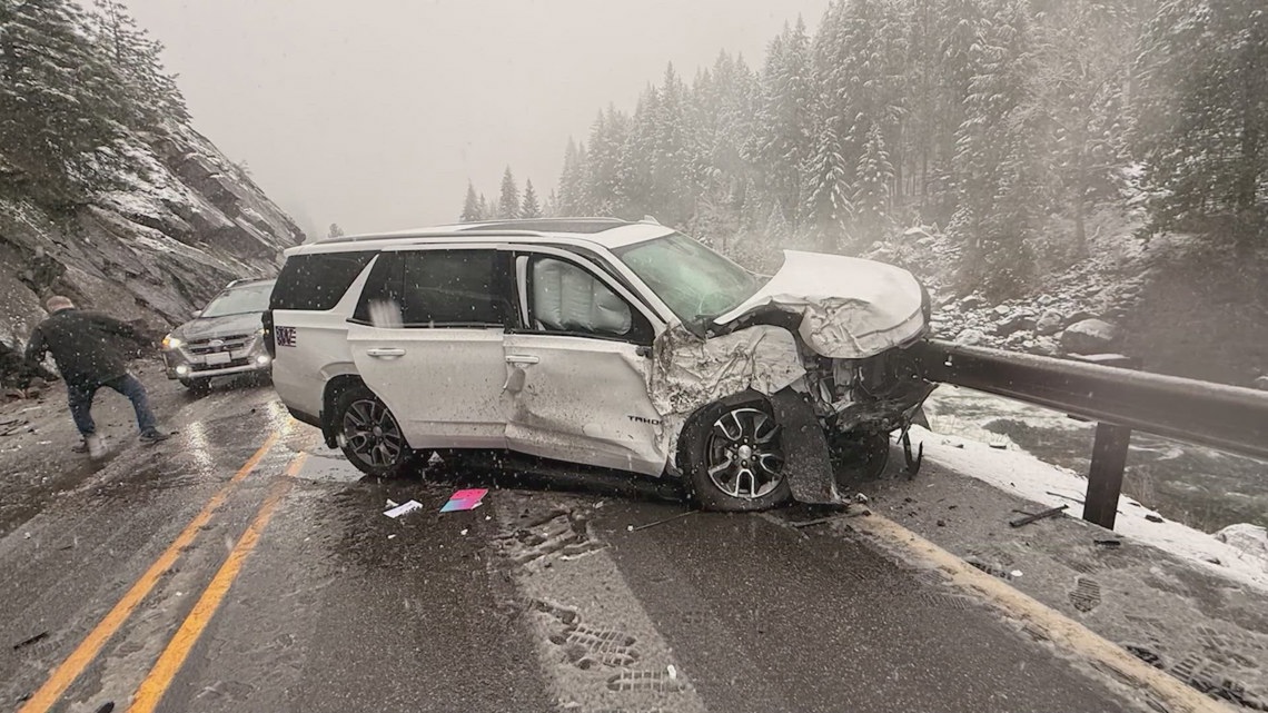 Drive home turns dangerous for Bothell family when boulder hits SUV ...