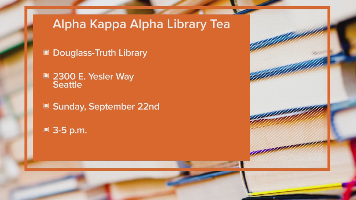60th annual Alpha Kappa Alpha Library Tea | king5.com