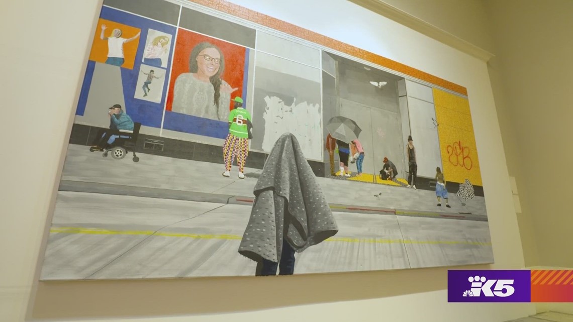 Prominent Seattle artist shifts focus onto people | king5.com