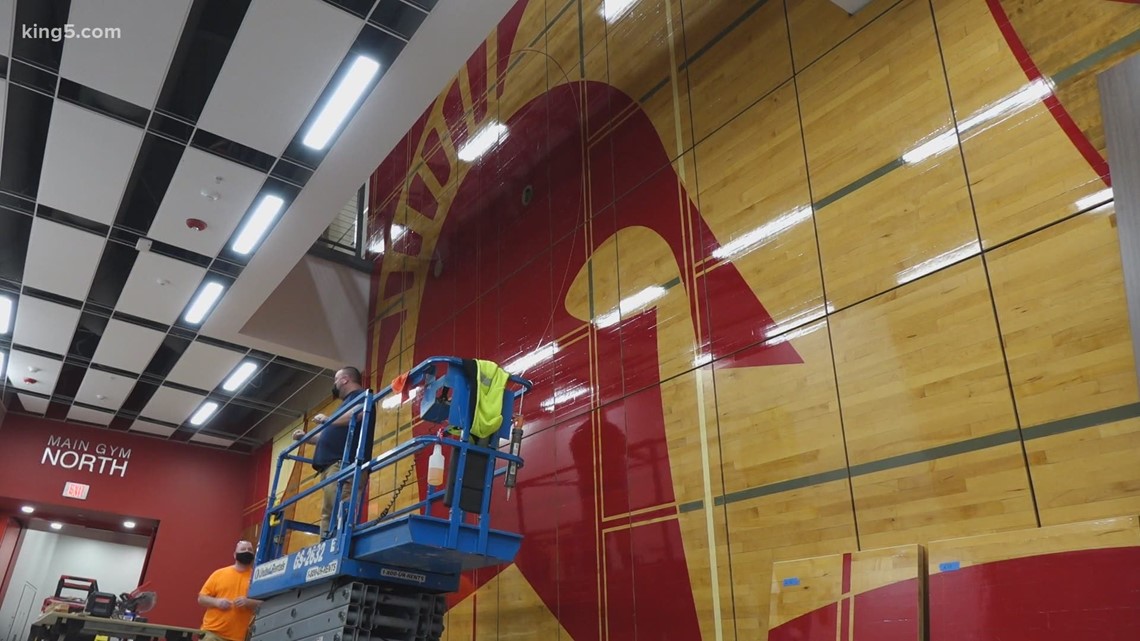 Stanwood High puts finishing touches on new construction as remote ...