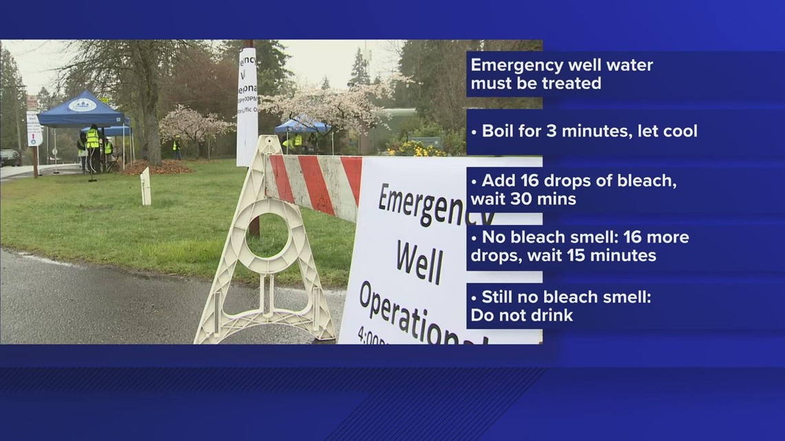 Emergency Well Water For Mercer Island Residents Available Must Be