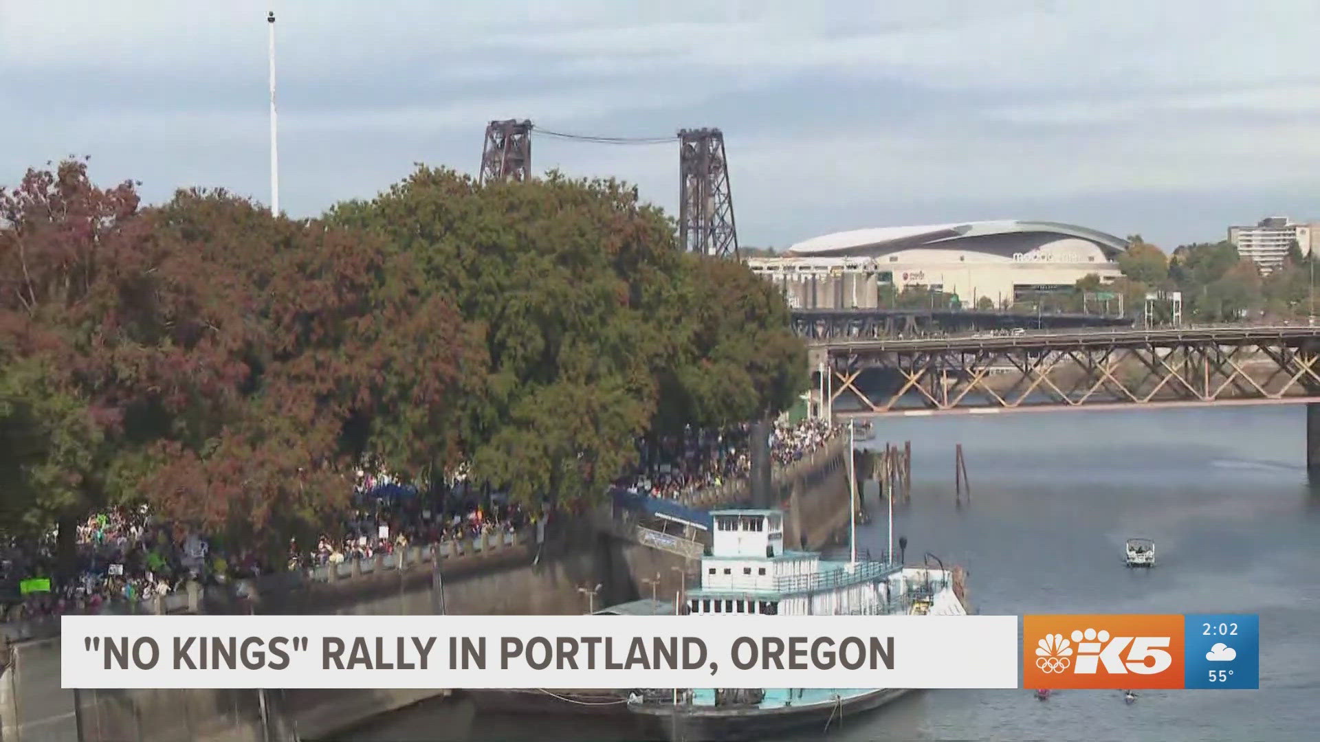 No Kings protesters march in Seattle, Portland | king5.com