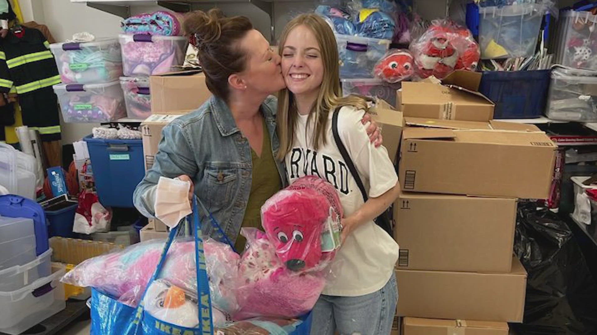 Pierce County family fundraising to deliver stuffed animals to burn ...