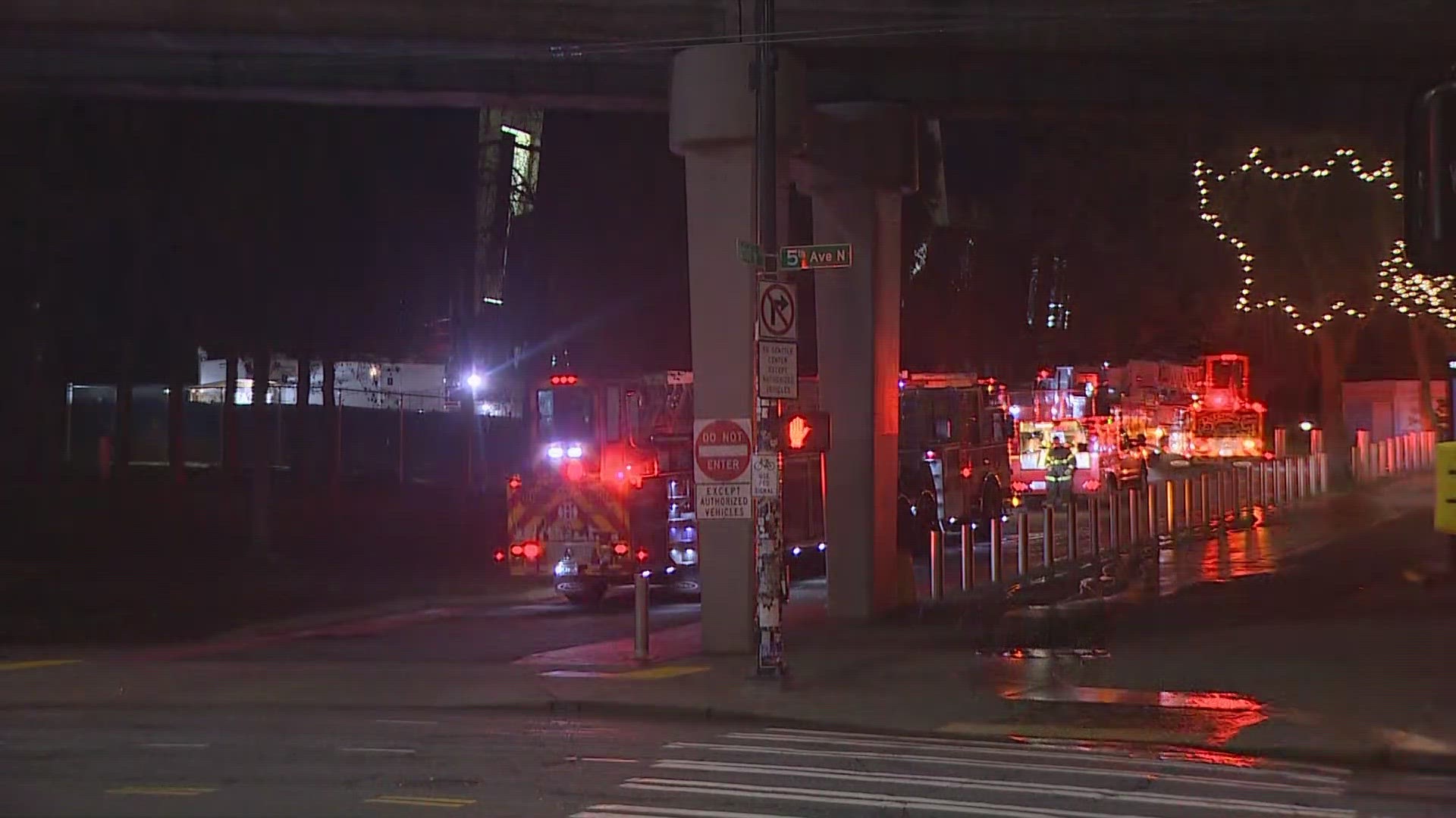 BREAKING: Big fire response near Space Needle | king5.com