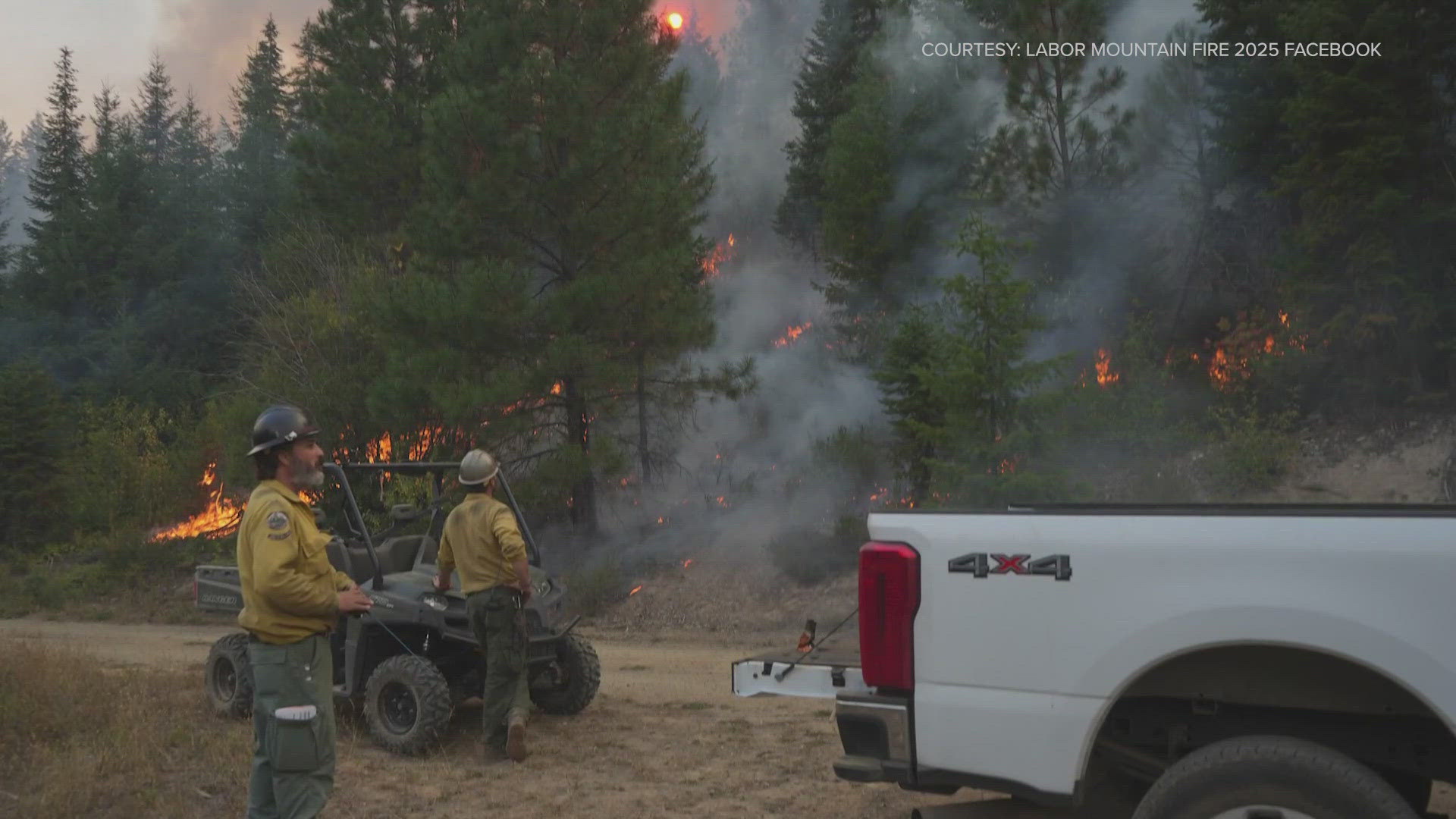 Red Flag Warning, evacuations in place for Lower Sugarloaf Fire and ...