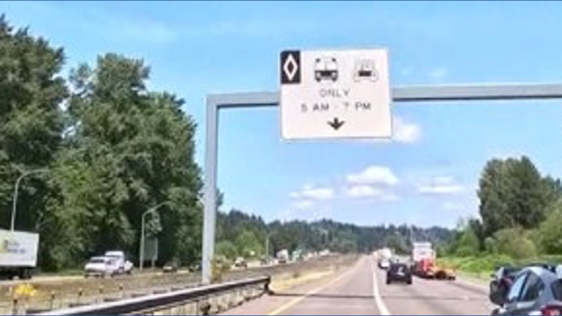 SR 167 express toll lane extends 6 miles south to Sumner | king5.com
