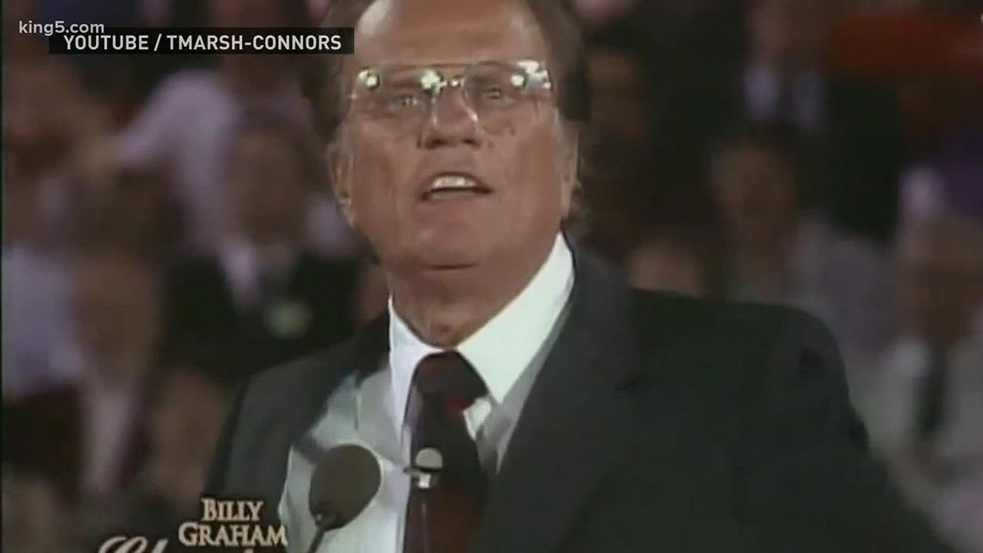 The late Billy Graham attracted historic crowds in Northwest | king5.com