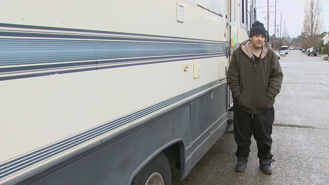 Seattle man shares story of living in RV in hopes of humanizing ...