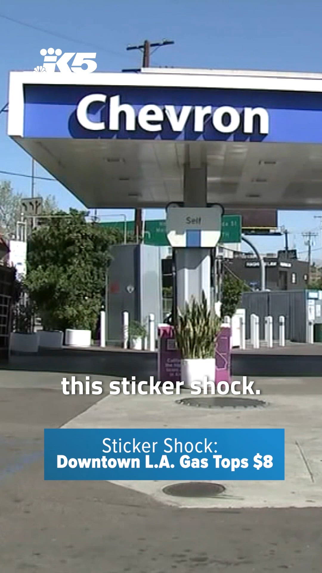 $8 gas? L.A. station sparks sticker shock | king5.com