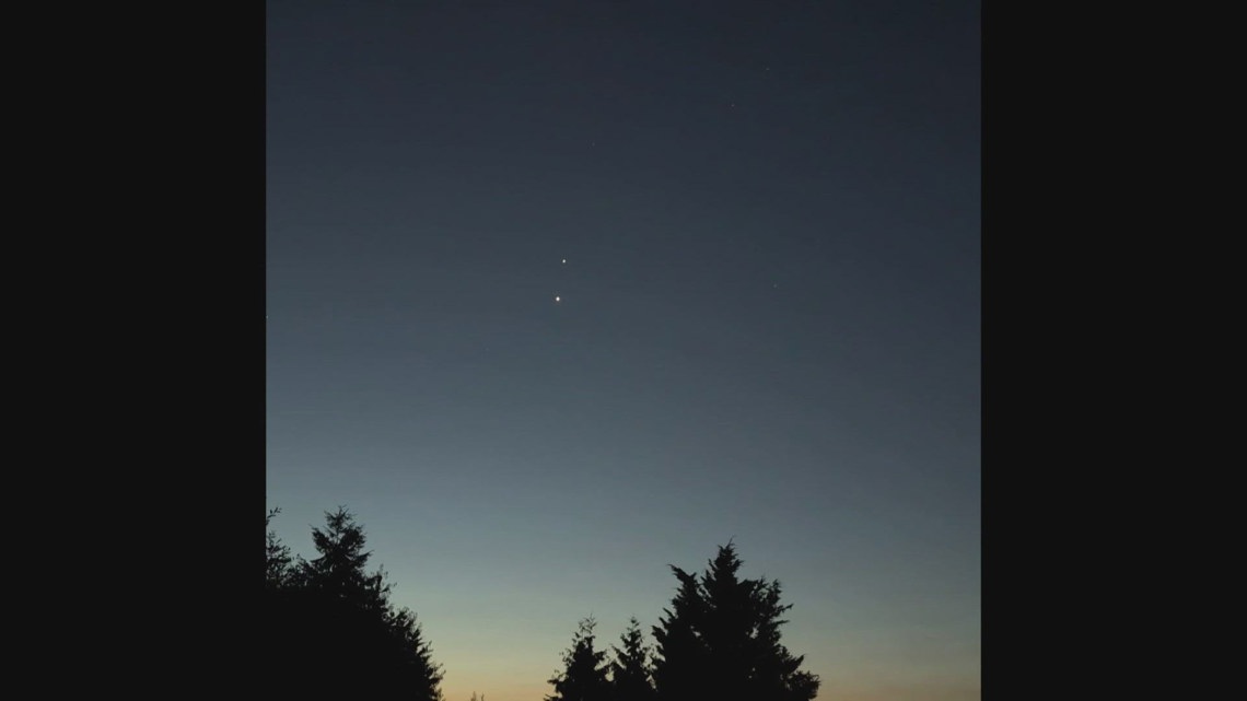 Two planets visible in the early morning sky | king5.com