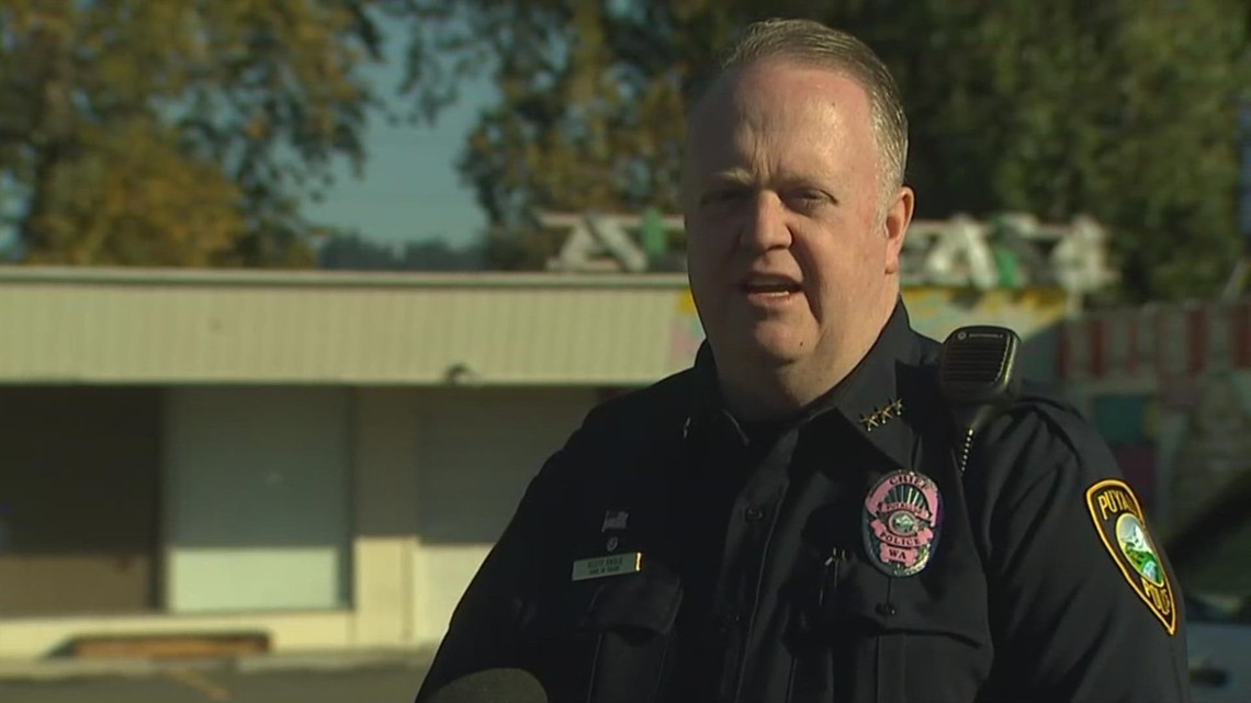 Watch Search For Two Suspects After Off Duty Officer Shot In Puyallup
