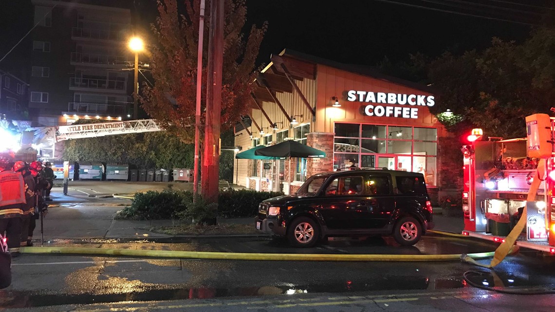 Water heater sparks electrical fire at Seattle Starbucks | king5.com