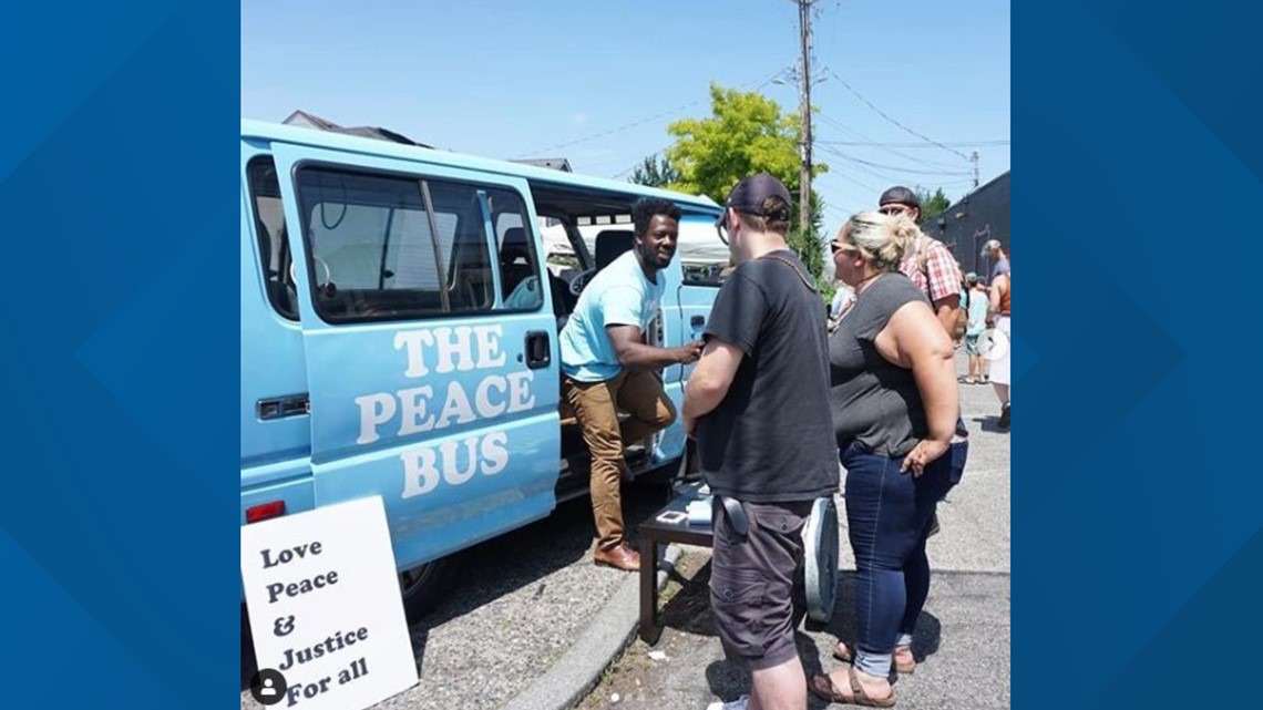 Tacoma man driving message of peace to Mexico border in 'The Peace Bus ...