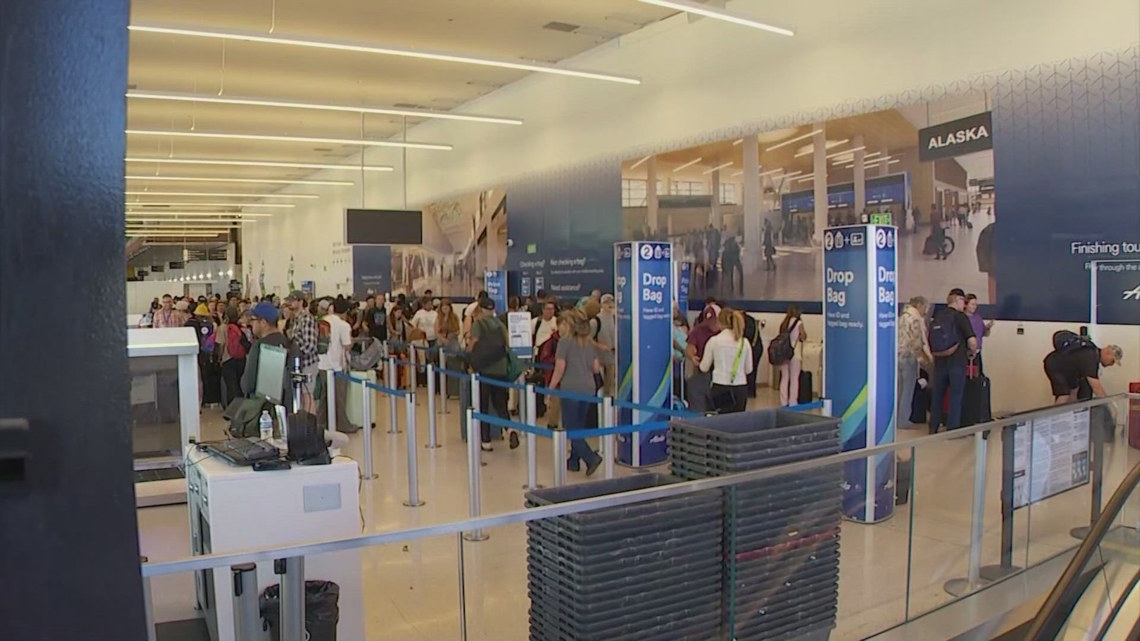 SEA Airport sees record travel amid Seattle population surge | king5.com