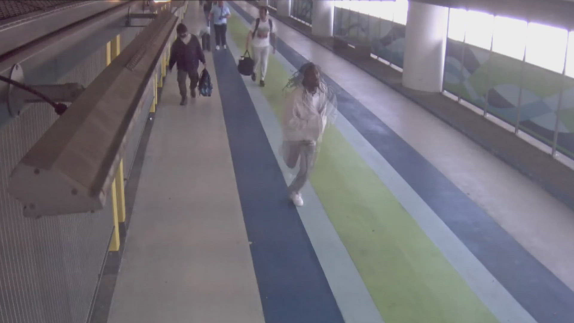 New video shows fugitive's escape at Seattle-Tacoma International Airport | king5.com