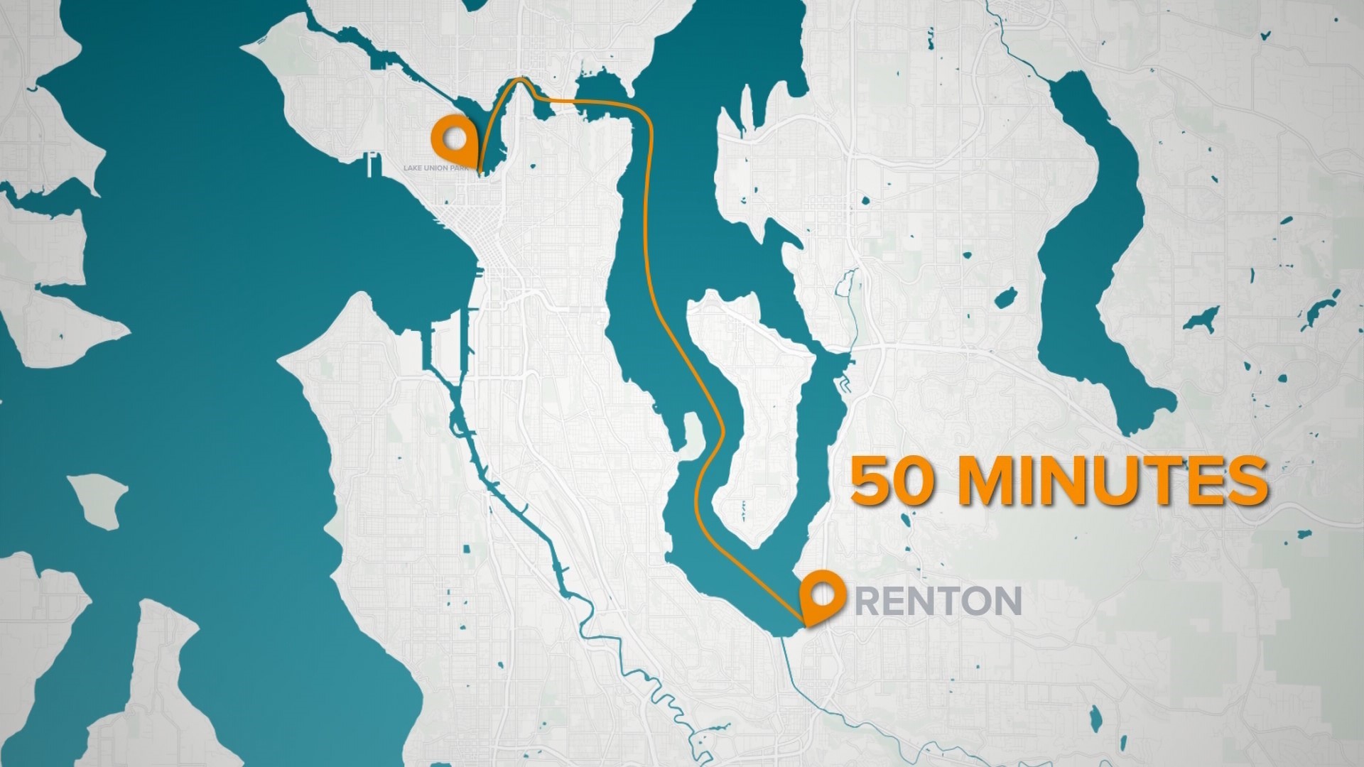 Proposed Renton-Seattle water taxi goes on test ride | king5.com