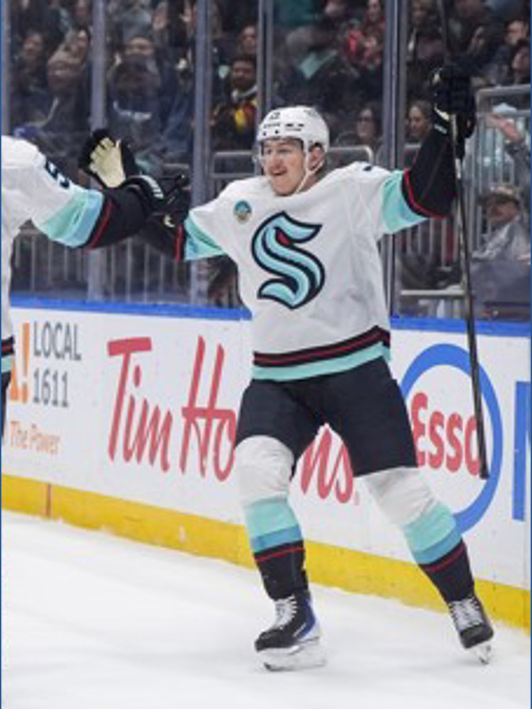 Bobby McMann has 2 goals and an assist in his visa-delayed Kraken debut ...