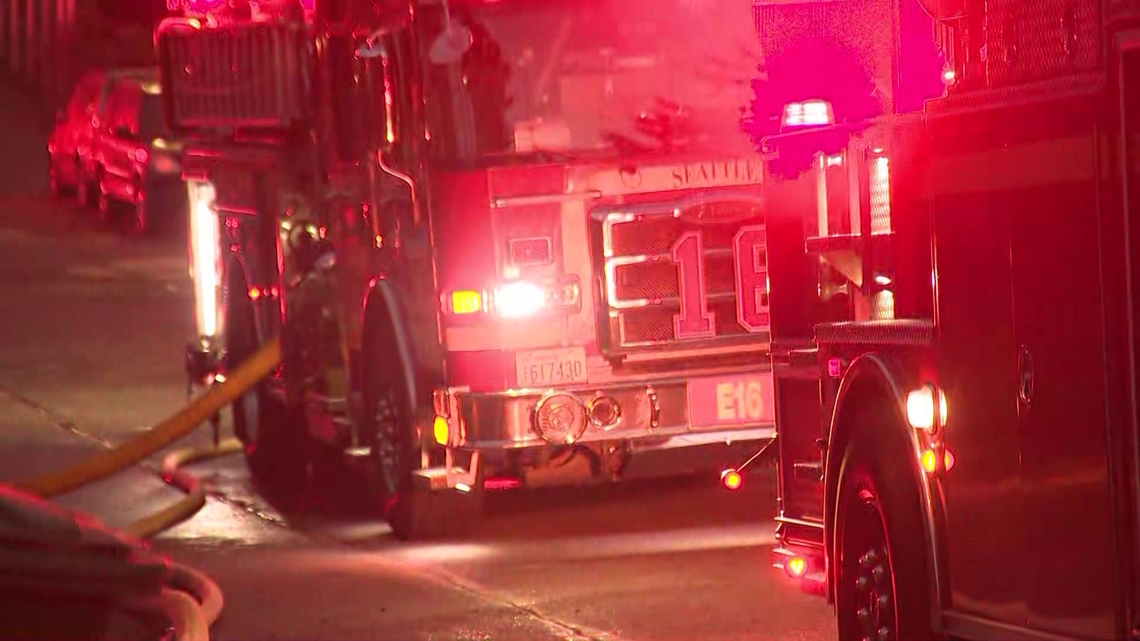 Seattle firefighters battle house fire in Pinehurst neighborhood ...