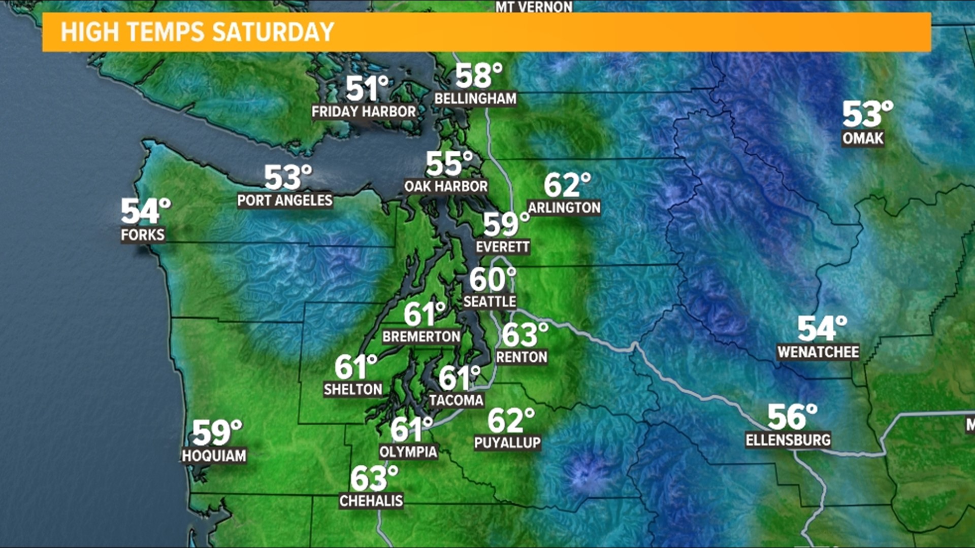 Seattle could see first 60 degree day of 2023 this weekend | king5.com