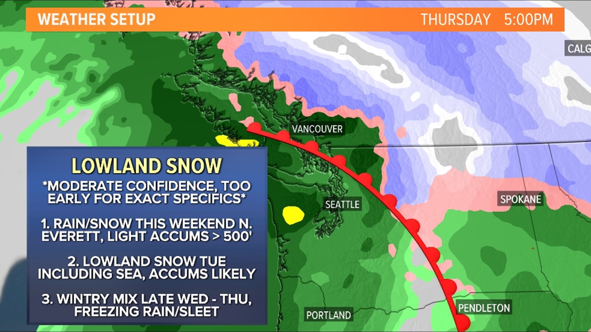 Seattle weather blog: Western Washington snow forecast | king5.com