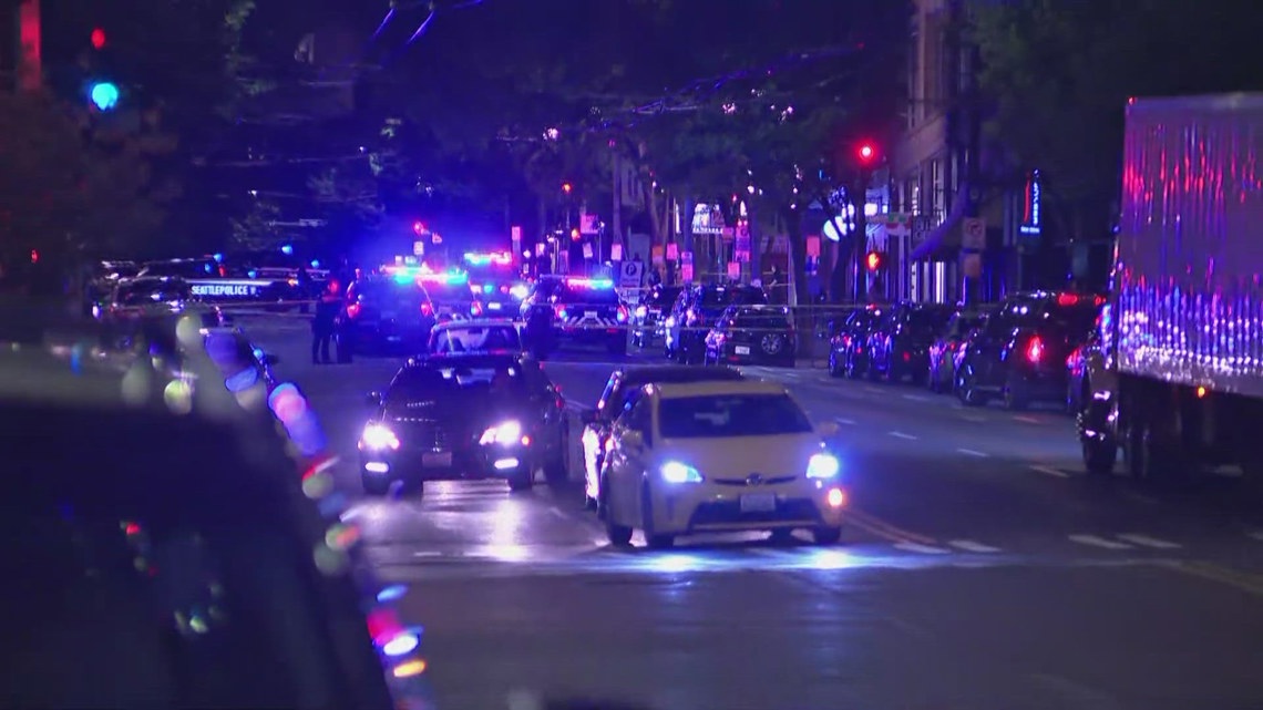 Shooting suspect killed after 2 hurt in downtown Seattle | king5.com