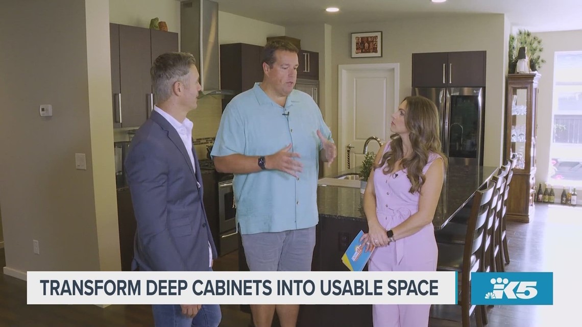 How to transform deep cabinets into usable space | king5.com