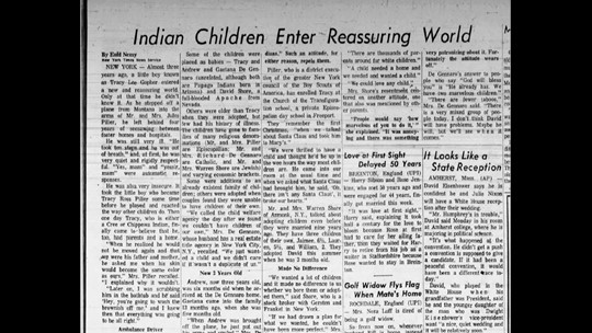 Dark history of the Indian Adoption Project | king5.com