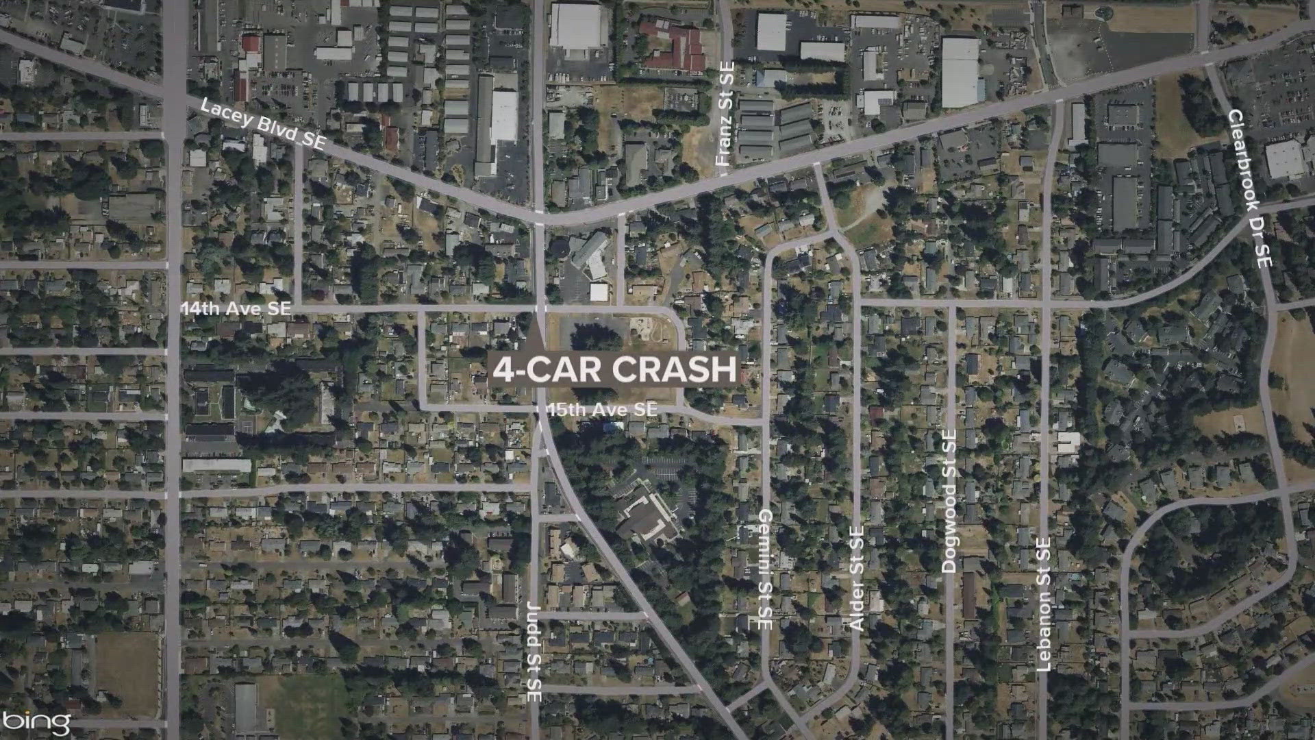 11 people hurt in Lacey pursuit and crash | king5.com