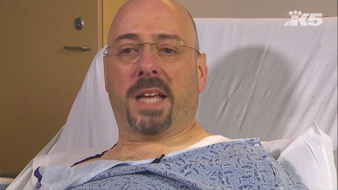 Metro bus driver Eric Stark speaks after North Seattle shooting | king5.com