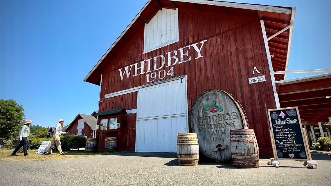 Nearly 120 years of history at Whidbey Island's Greenbank Farm | king5.com