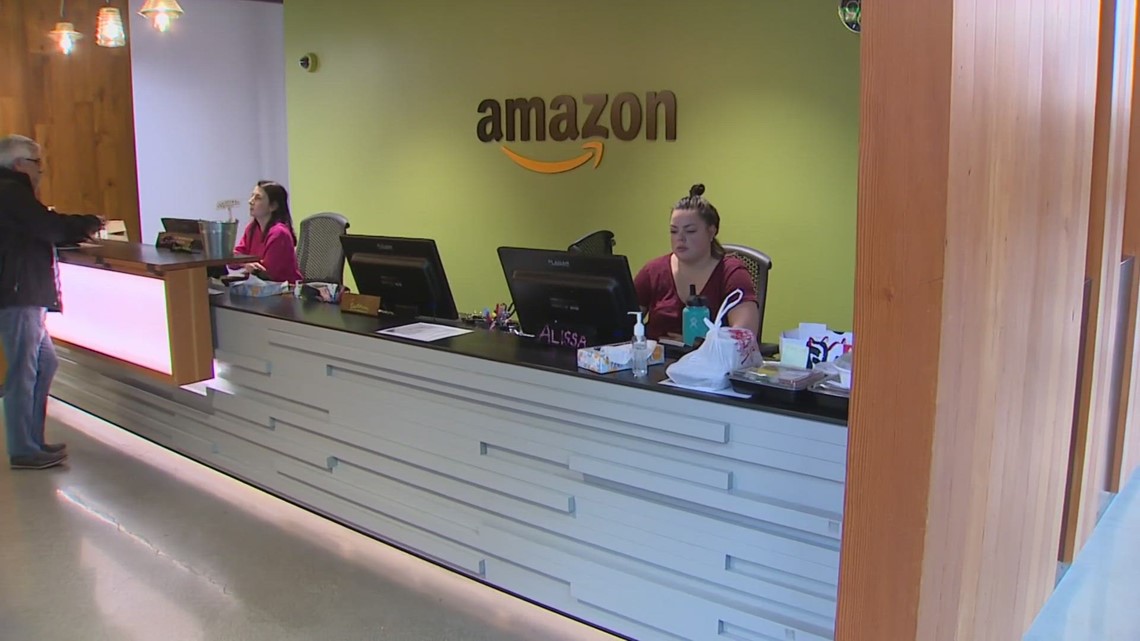 Amazon employees anxious, businesses hopeful for return to work | king5.com