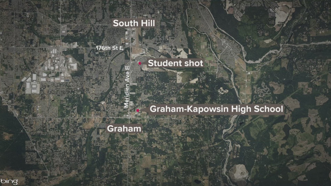 Graham-Kapowsin High School student shot while walking to bus stop ...