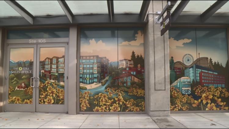 Tacoma artist Delaney Saul shows off vivid imagination | king5.com
