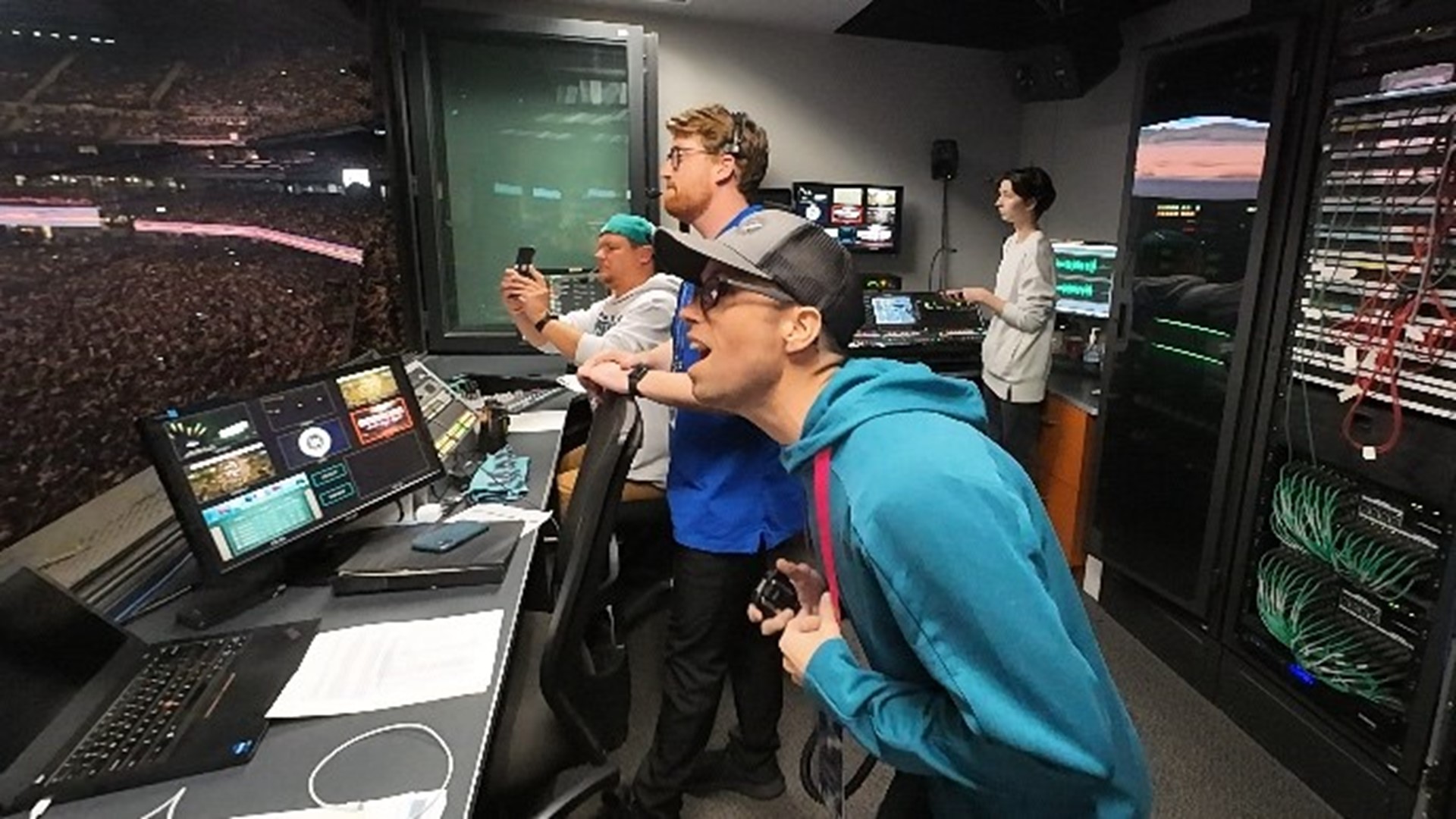 Get a behind the scenes look at a Seattle Mariners fireworks show ...