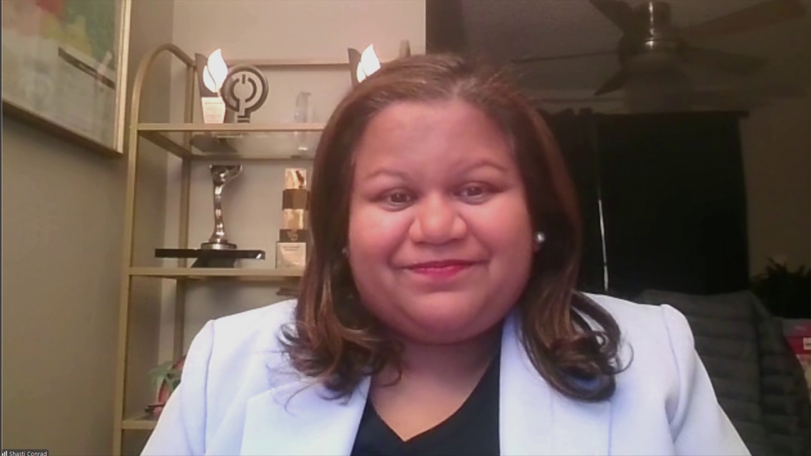 Washington State Democrats Chair Shasti Conrad reacts to President ...