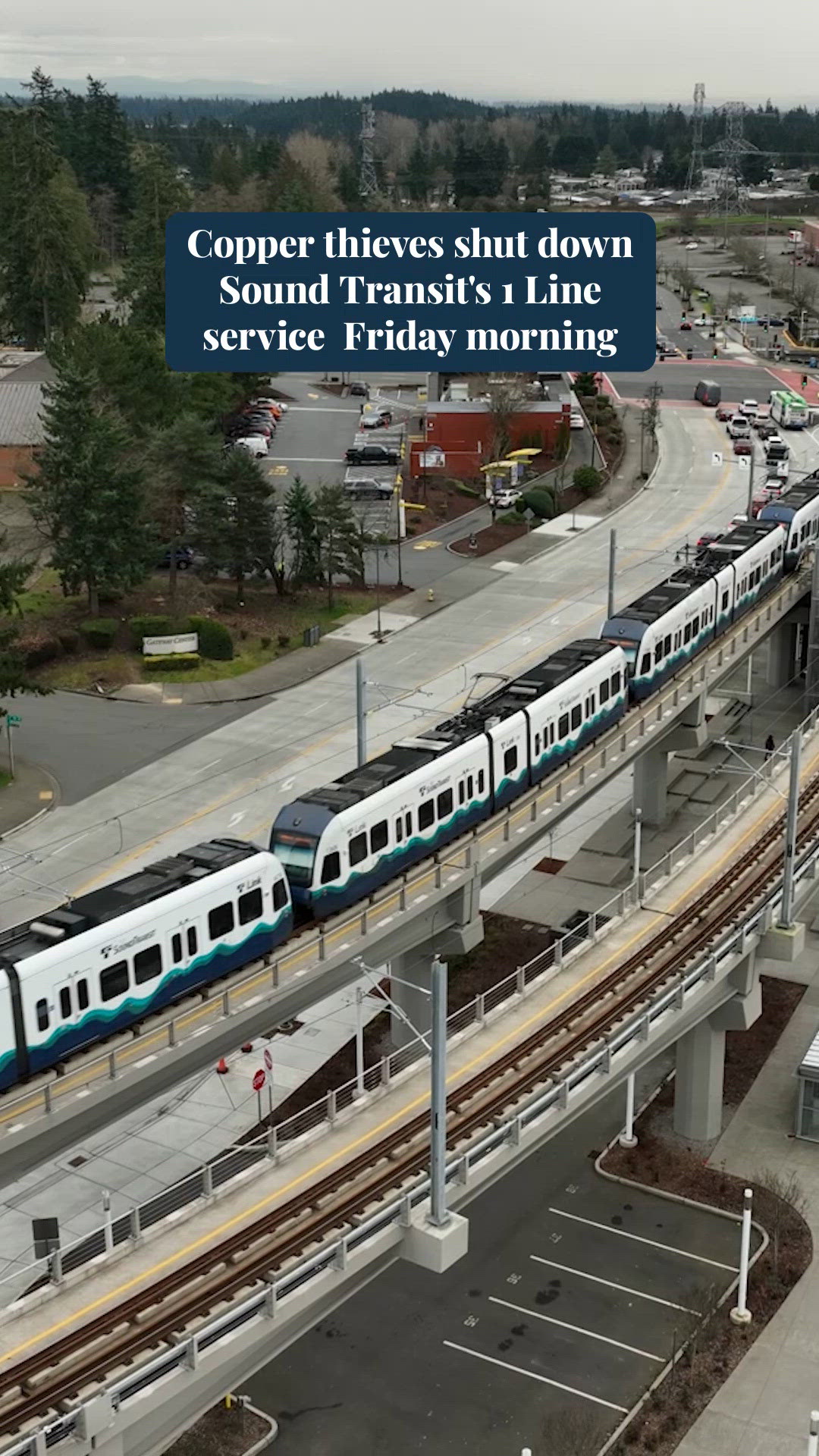 Copper theft forced Sound Transit to shut down its 1 Line service ...