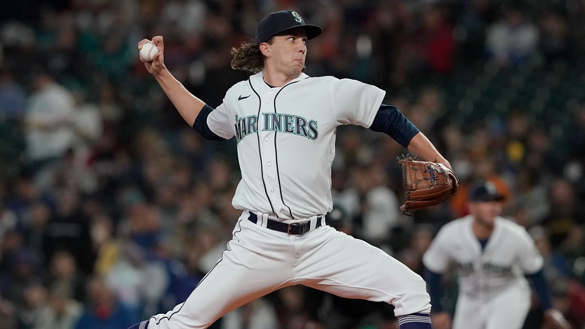 Lewis homers, Gilbert dominant as Mariners blank Astros 6-0 | king5.com